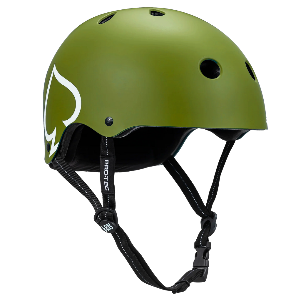 PRO TEC LOW PRO CERTIFIED HELMET - ARMY GREEN MATTE – 3rd Lair