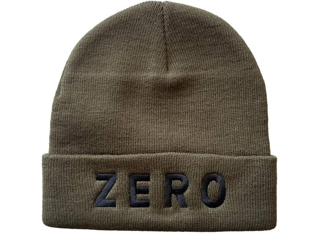 ZERO ARMY EMBOIDERED BEANIE – 3rd Lair